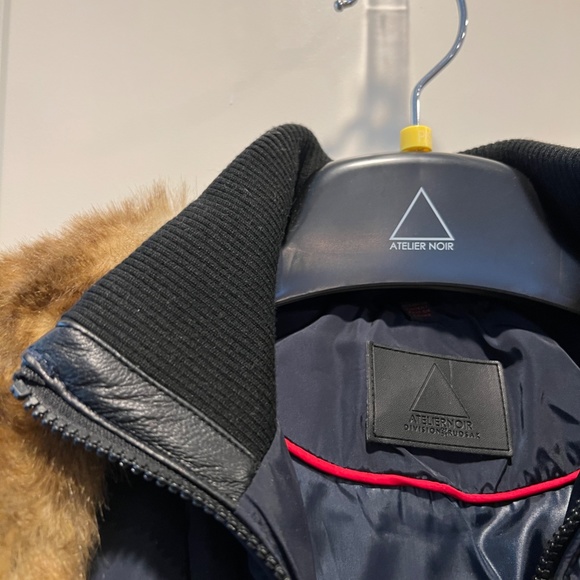 Atelier noir | Jackets & Coats | Atelier Noir Women Navy Down Jacket ...